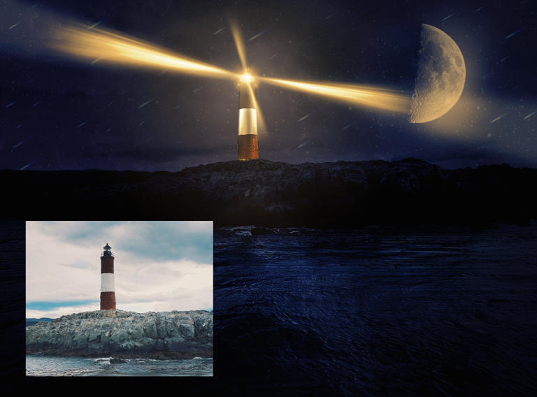 How To Turn Day Into Night Effect Photoshop Tutorial ...